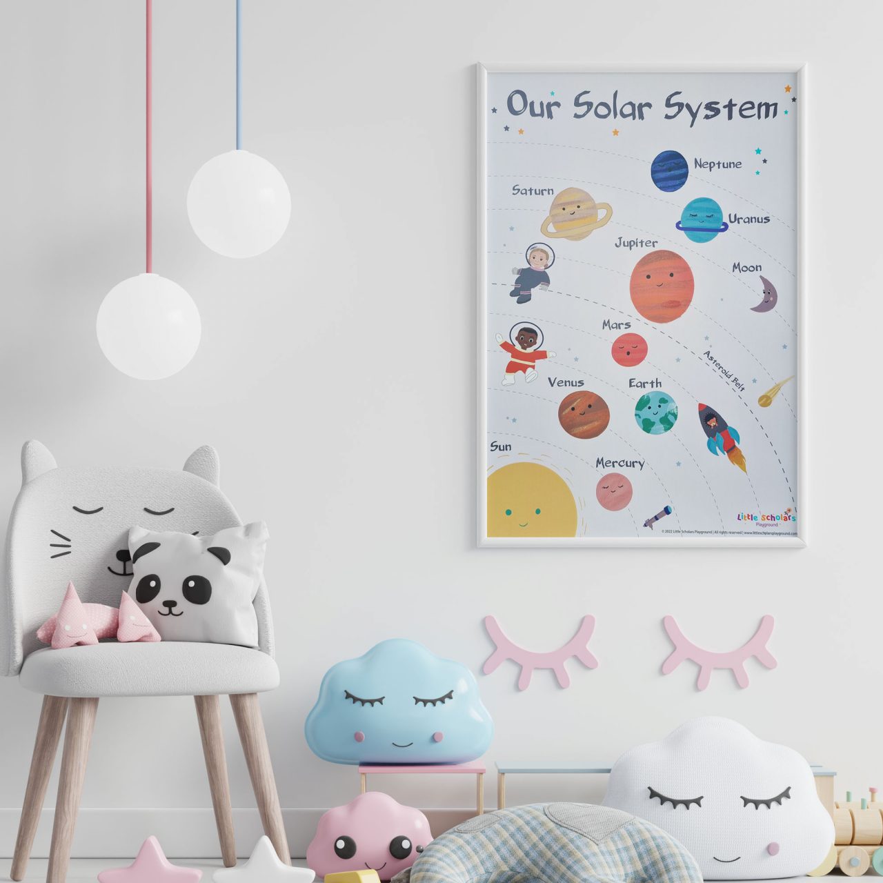 Solar System Poster - Little Scholars Playground