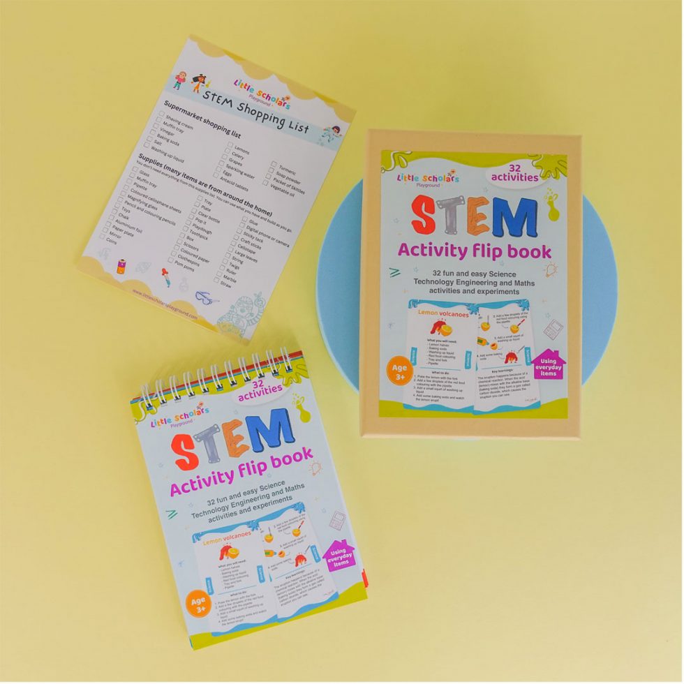 STEM activity flip book - Little Scholars Playground